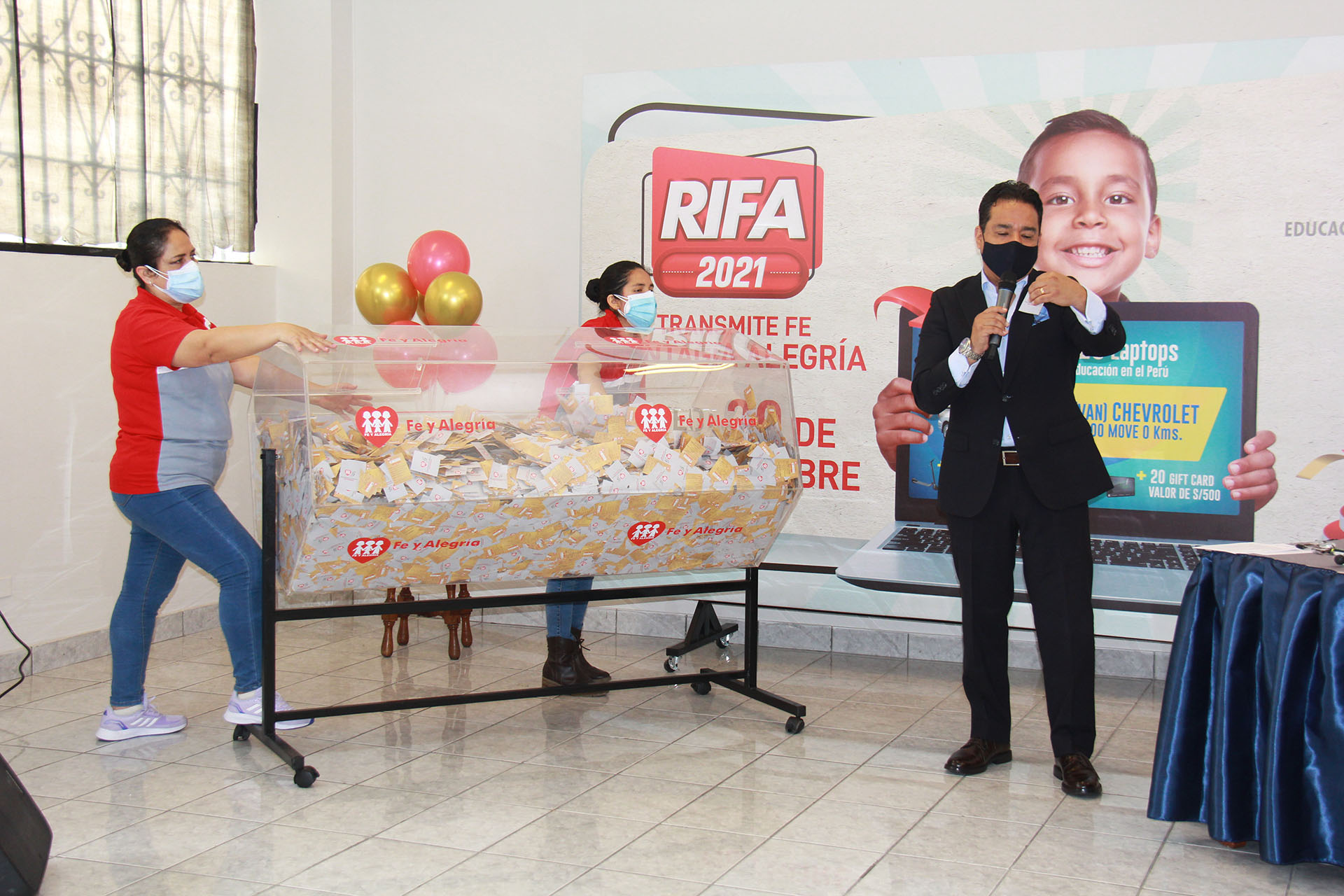 Gran Rifa para corazones solidarios - #SomosFeyAlegria en el Mundo