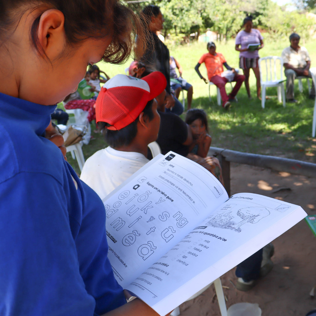 Comienza alfabetización en comunidad nativa de Benjamín Aceval - # ...