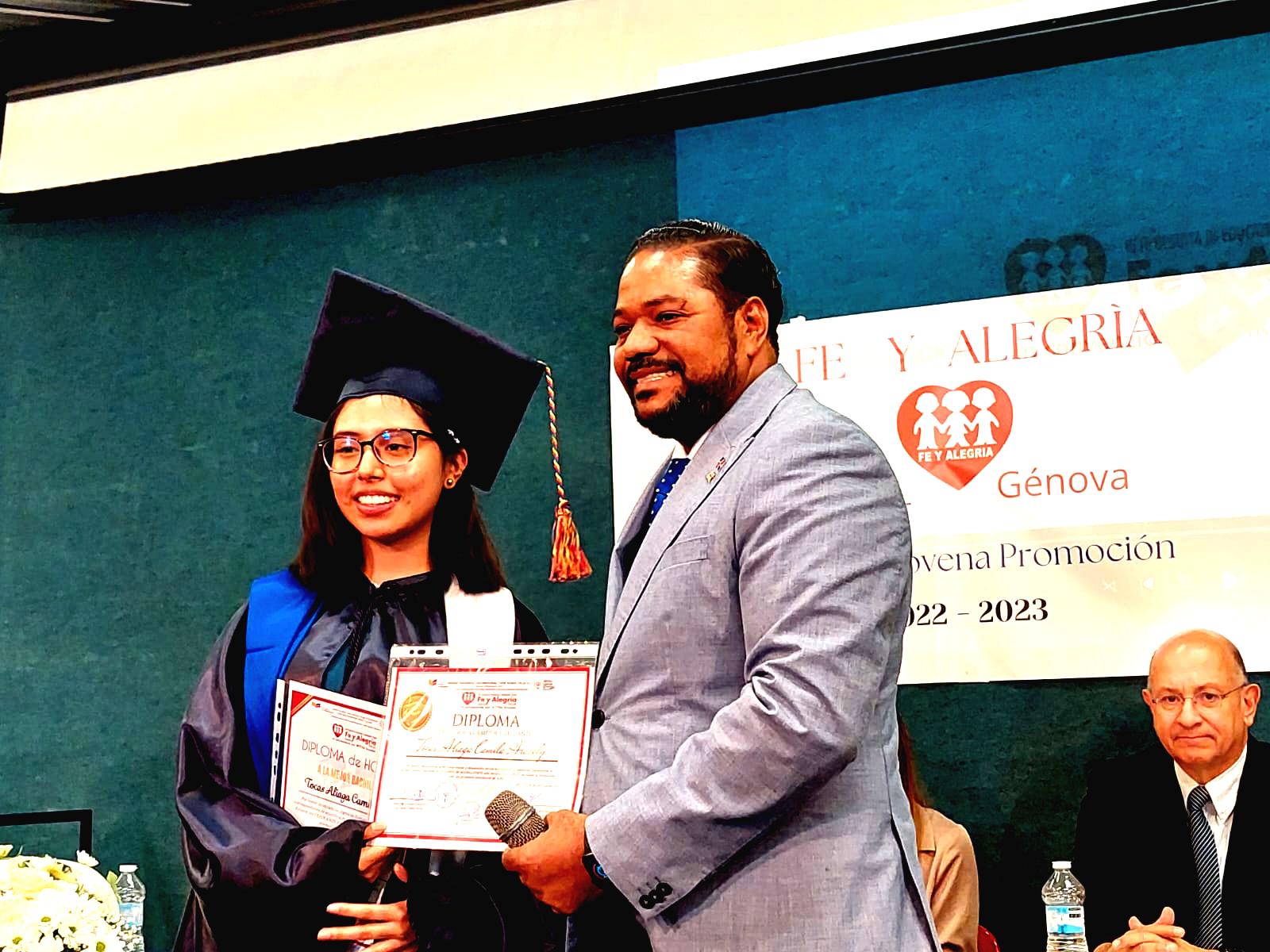 Diploma para la inclusión en Fe y Alegria Genova - #SomosFeyAlegria en ...